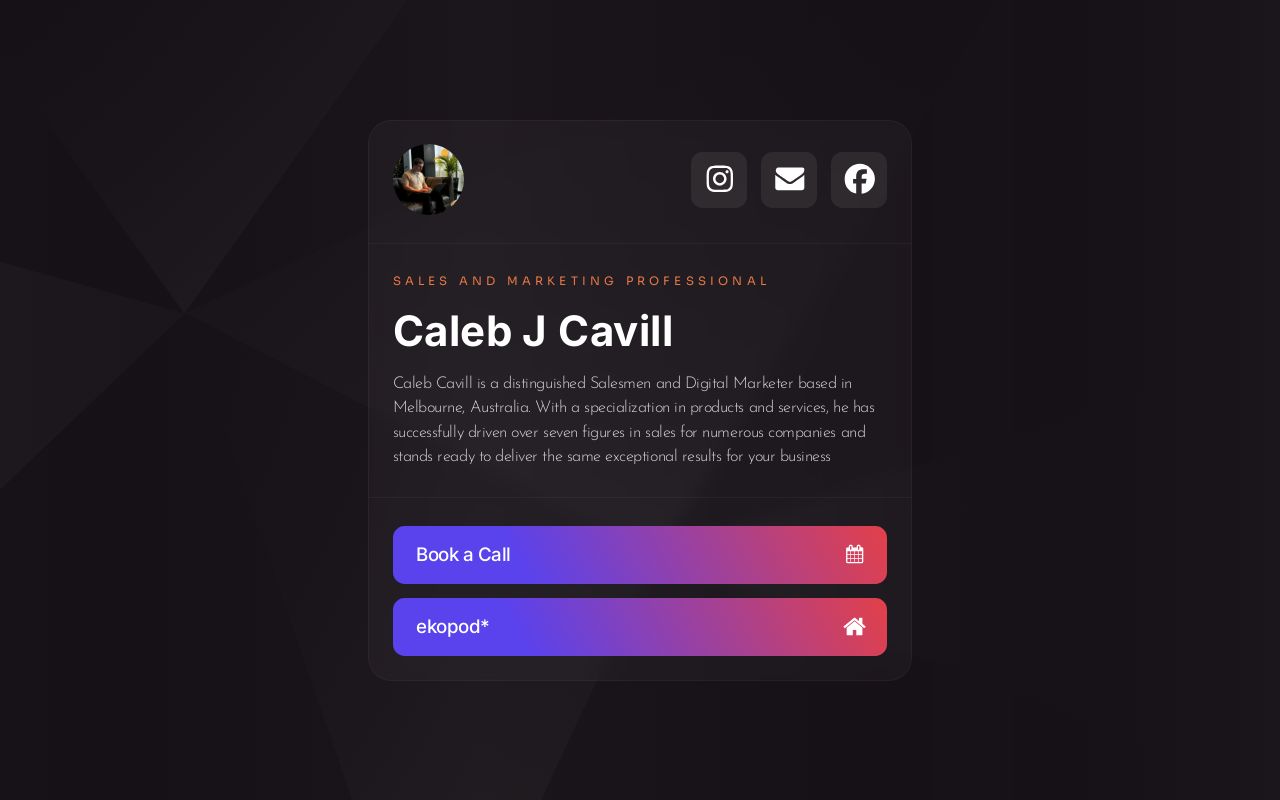 Caleb J Cavill
